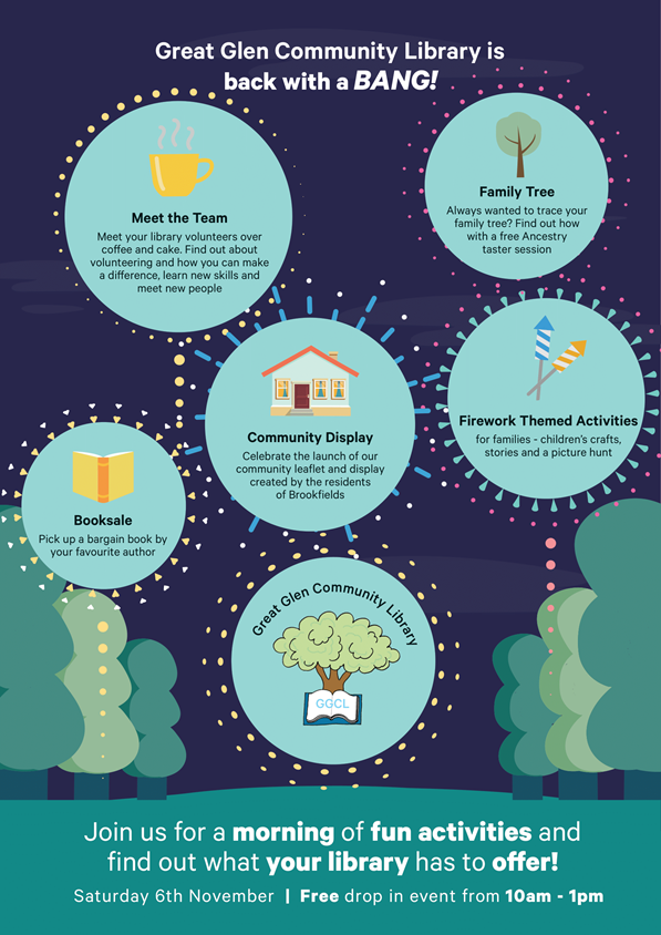 Great Glen Community Library - Engagement Event | Culture ...