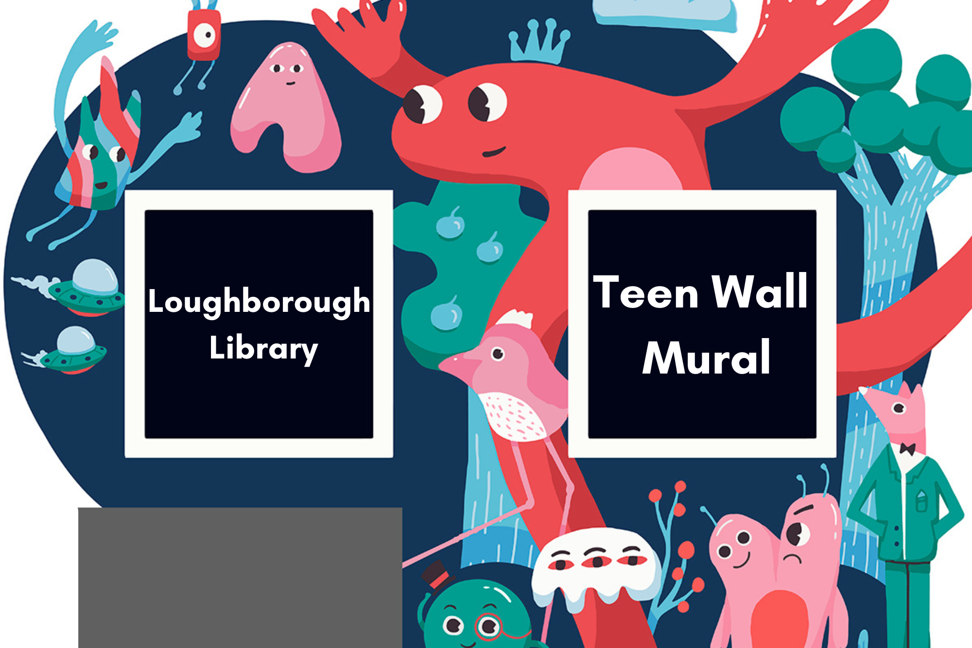 Creative Expressions in Libraries: Loughborough Library Teen Mural ...